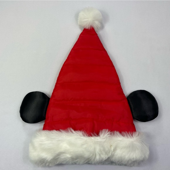 Disney | Accessories | Nwt Disney Parks Mickey Mouse Santa Hat | Poshmark